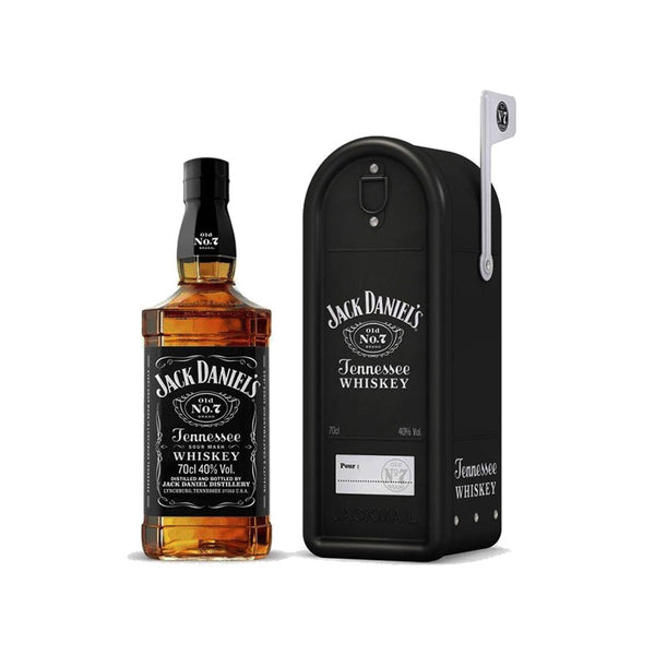 WHISKY JACK DANIEL'S TENESSEE 0.70L + MAILBOX – Scorpio | Garrafeira ...